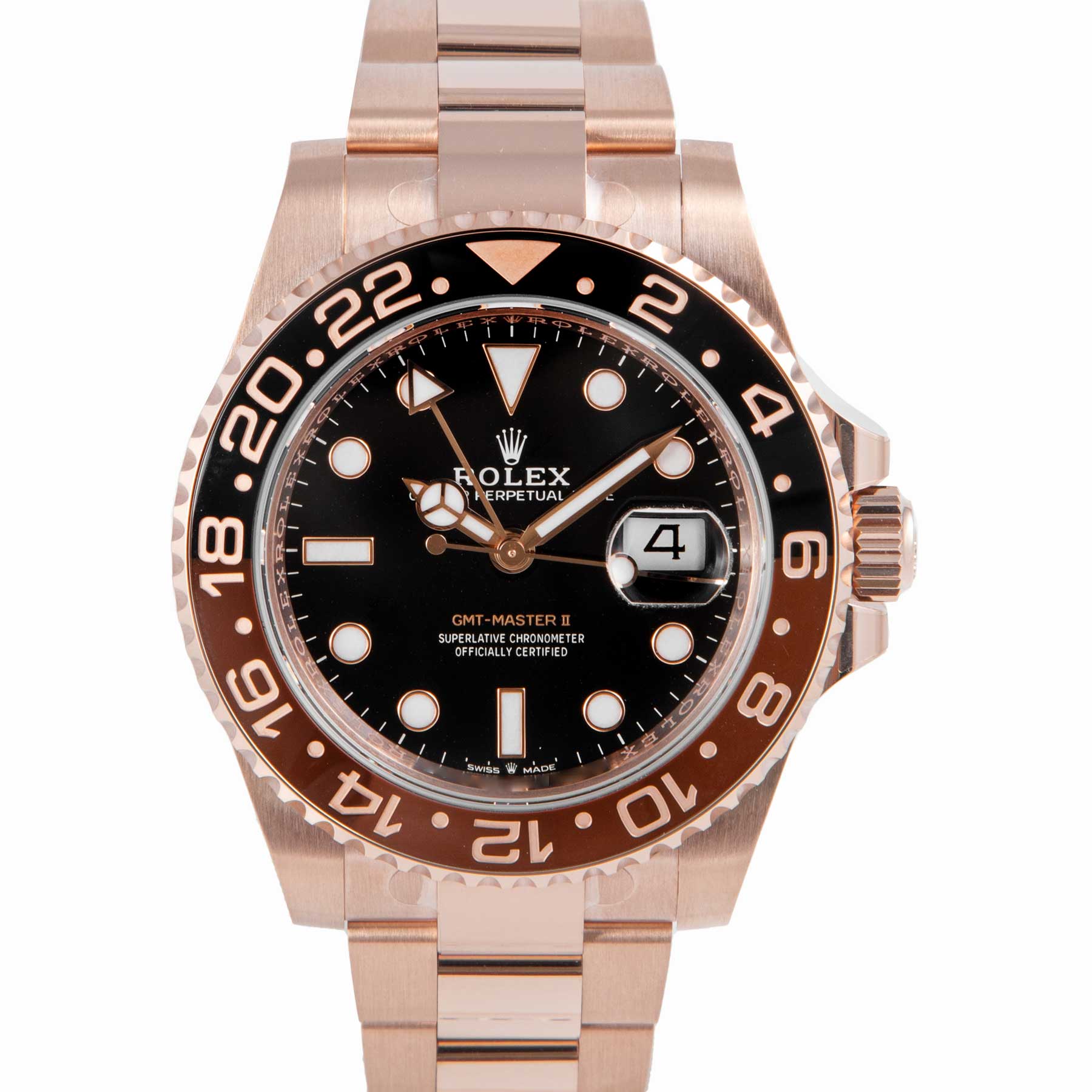 رولكس GMT Master II Root Beer 126715CHNR | الساعة 360 – Timepiece360