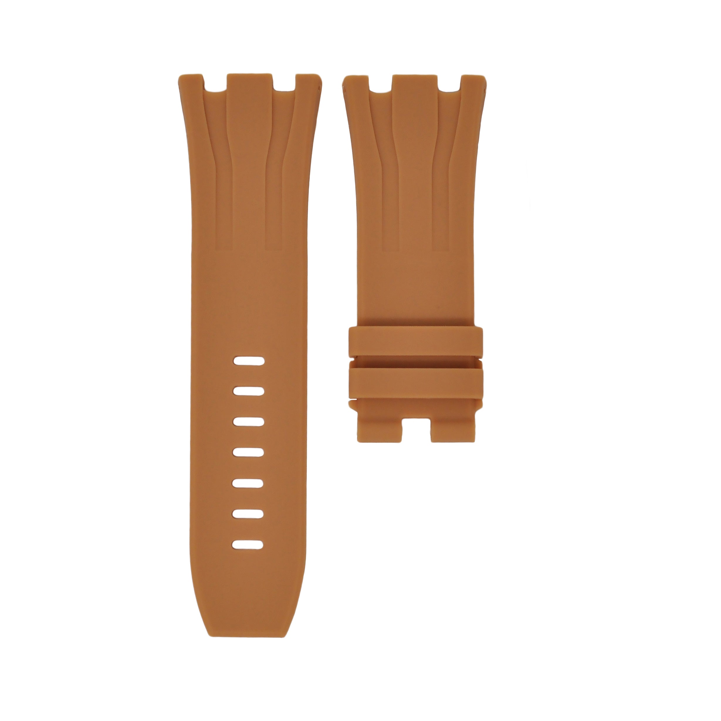 Tan Rubber Strap 44mm – Timepiece360