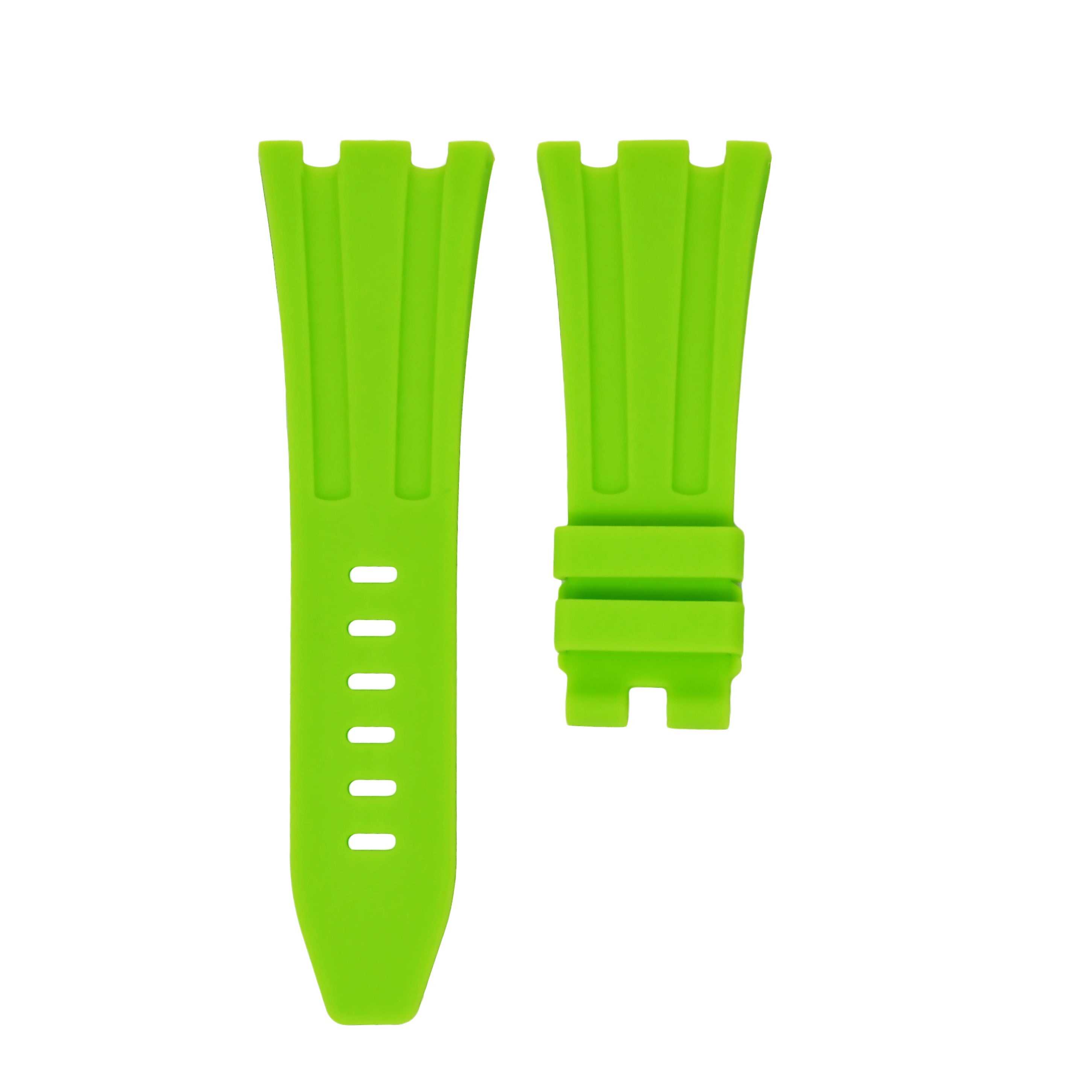 Lime Green Rubber Strap 42mm – Timepiece360