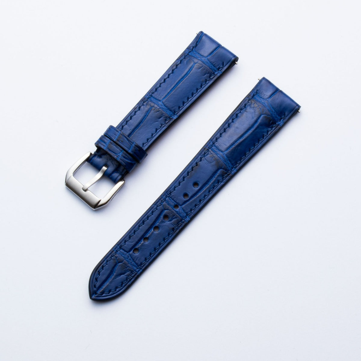 Opto Watch Co Alligator Royal Blue Leather Strap – Timepiece360