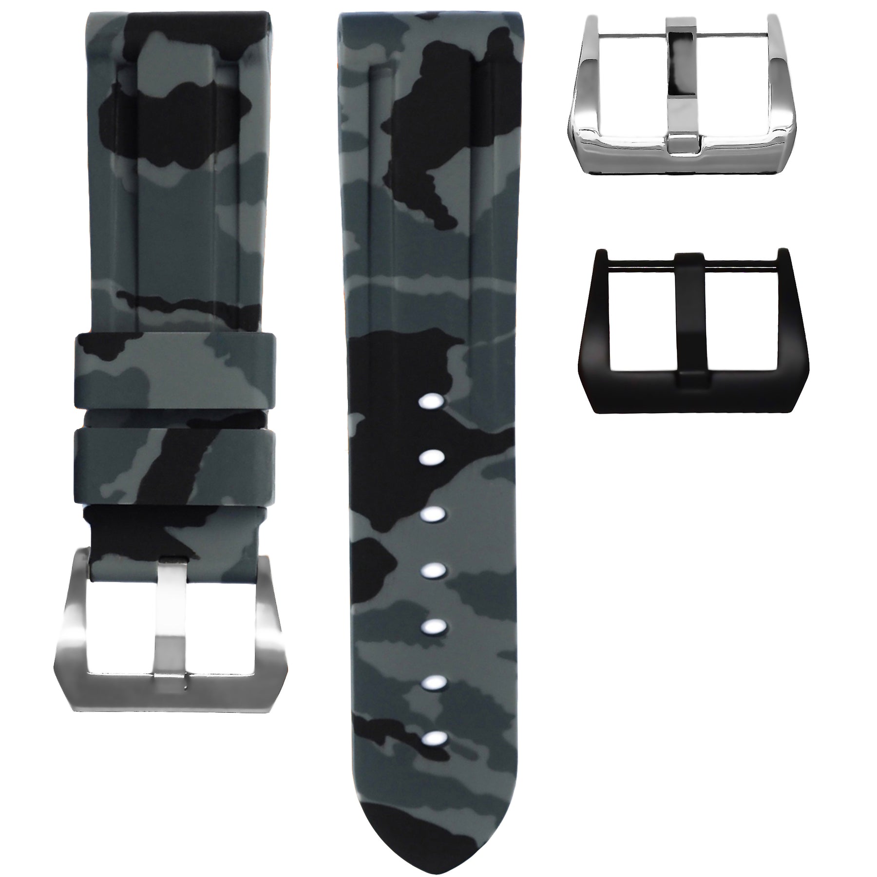 Graphite Camouflage 22mm – Timepiece360